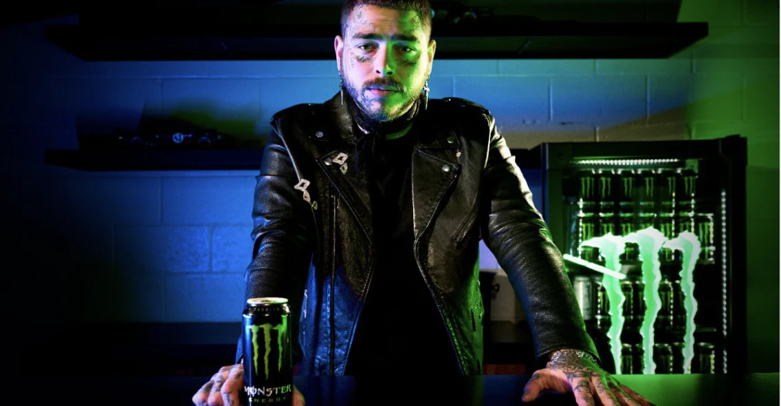 Post Malone films Monster Energy Commercial at The Noise Nest | News | Gross Labs